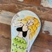 Mermaid Spoonrest With Long Blonde Hair - Etsy
