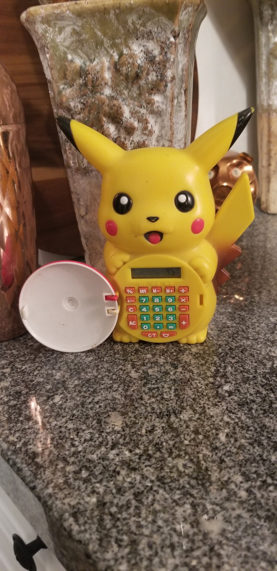 Vintage 1999 Talking Pokemon Pikachu Yellow 6 Batteries Not Inc Working ...