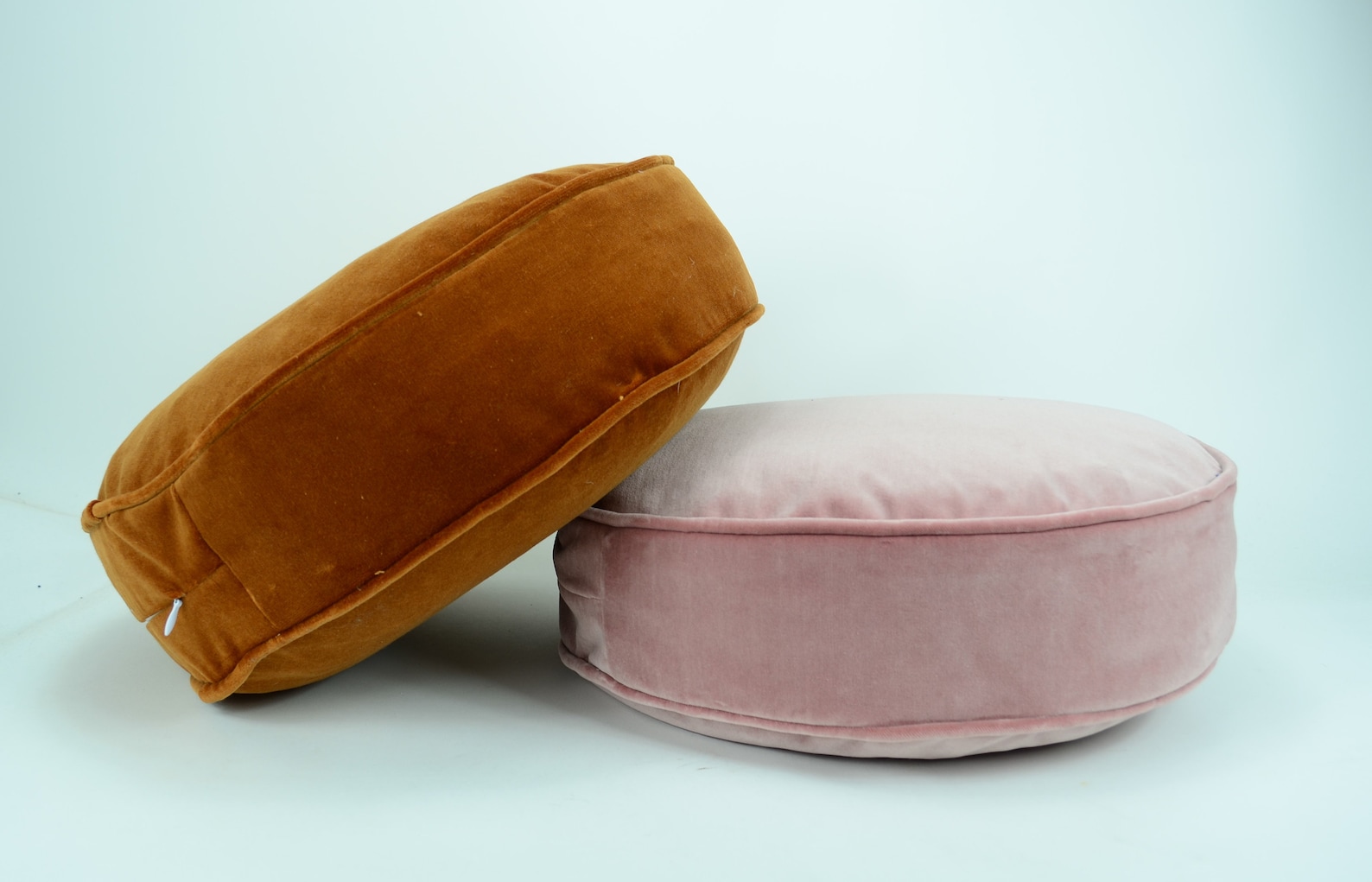 Round Velvet Cushion // Round Velvet Pillow // Round Box Pillow ...