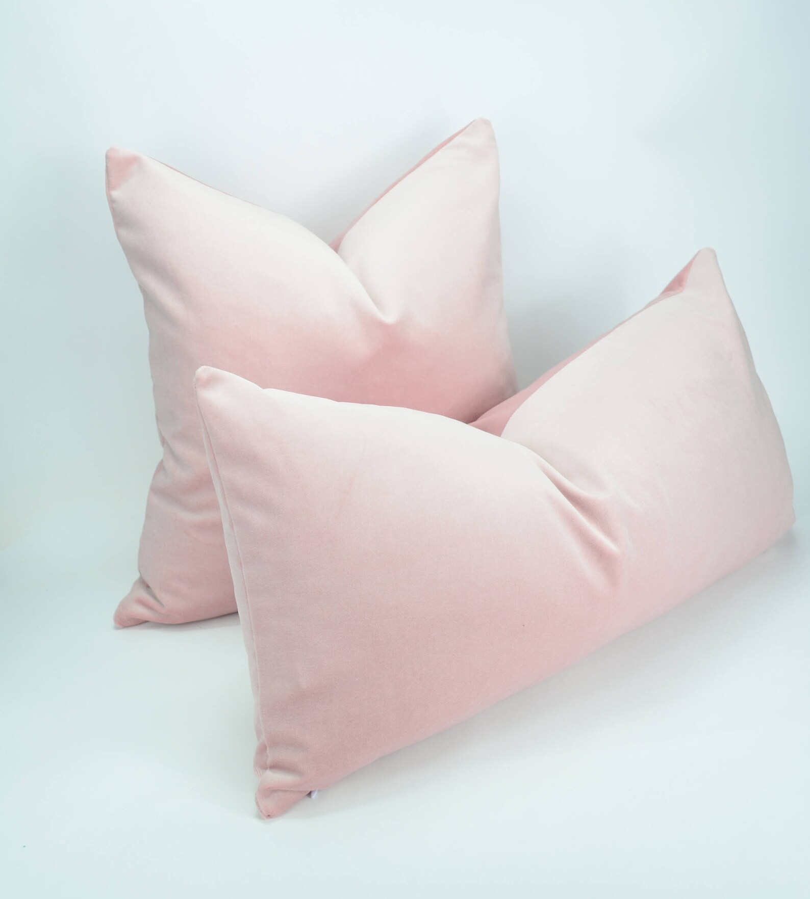 Blush Velvet Pillow // Blush Velvet Cushion // Blush Pillow - Etsy