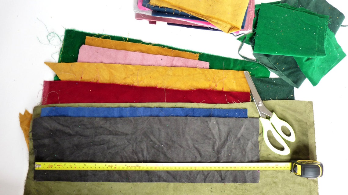 Velvet Fabric Remnants // Velvet Fabric Scraps // Fabric - Etsy UK