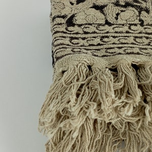 Block Print Throw Blanket, Tassel Throw Blanket, Block Printed Blanket ...