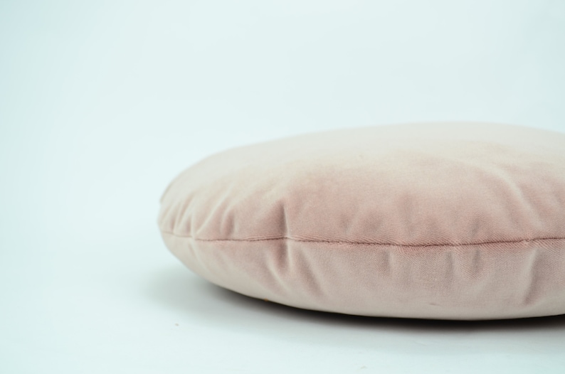 Round Velvet Cushion // Round Velvet Pillow // Round Pillow // - Etsy