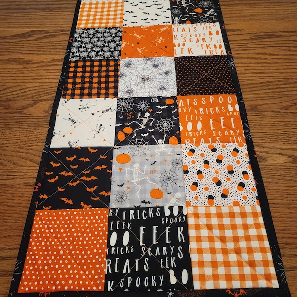 Halloween Table Runner Patterns - Etsy