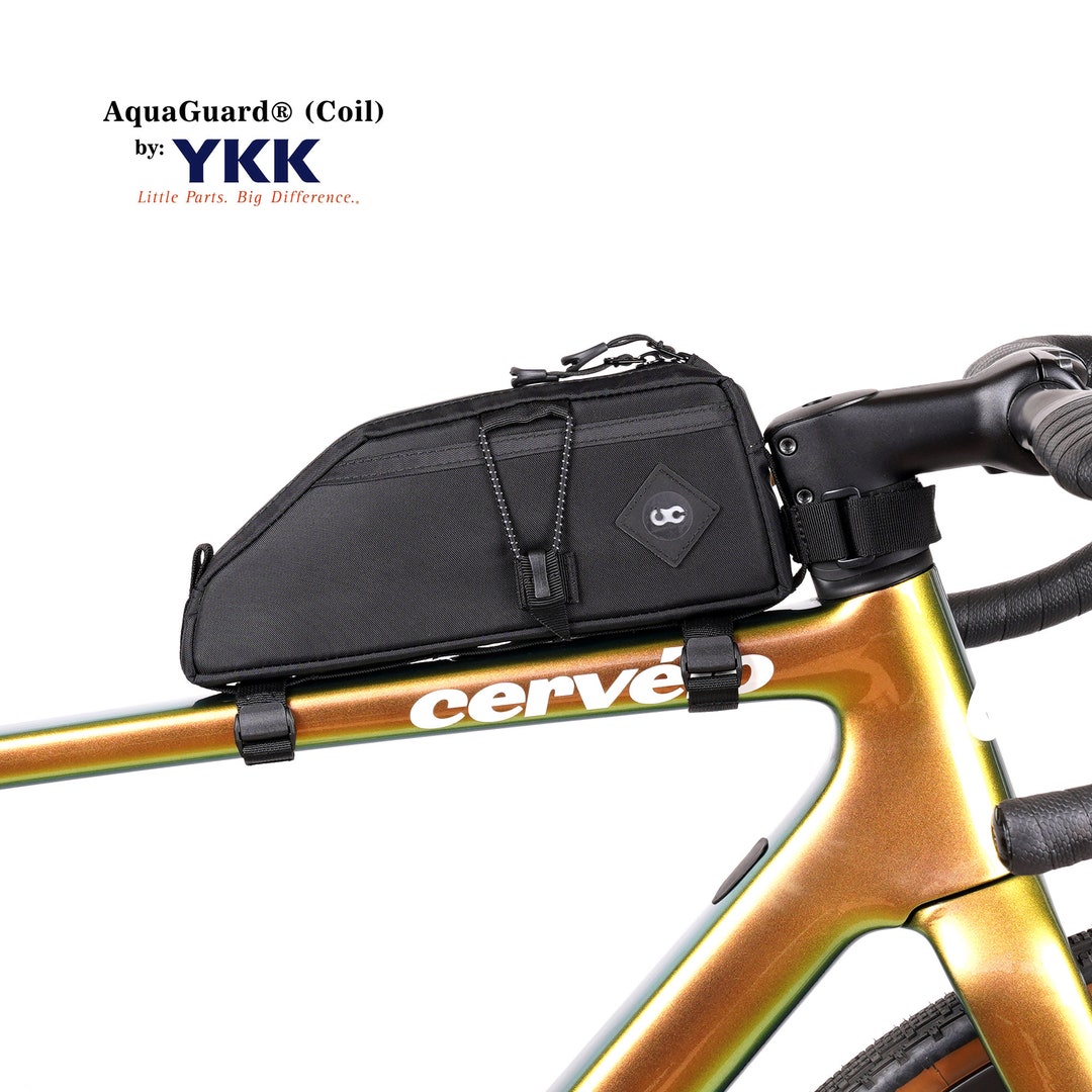 Bicycle Top Tube Bag Meded Explore Syntemers URBNCASE - Etsy