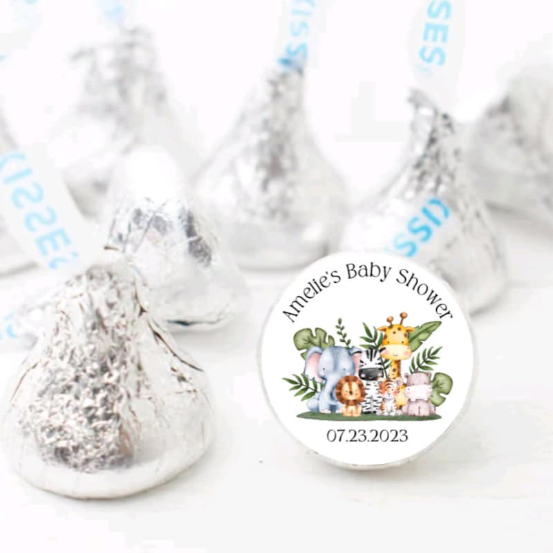 Kisses Safari Stickers - Etsy