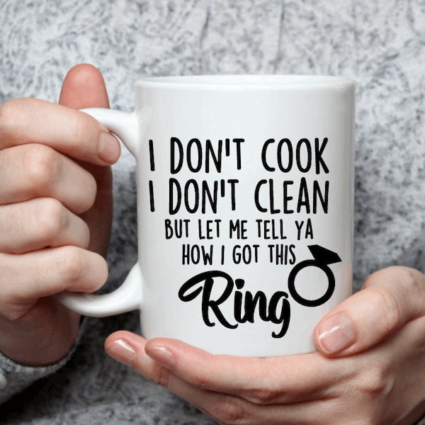 I Dont Cook I Dont Clean but Let Me Tell You How I Got This Ring Svg - Etsy