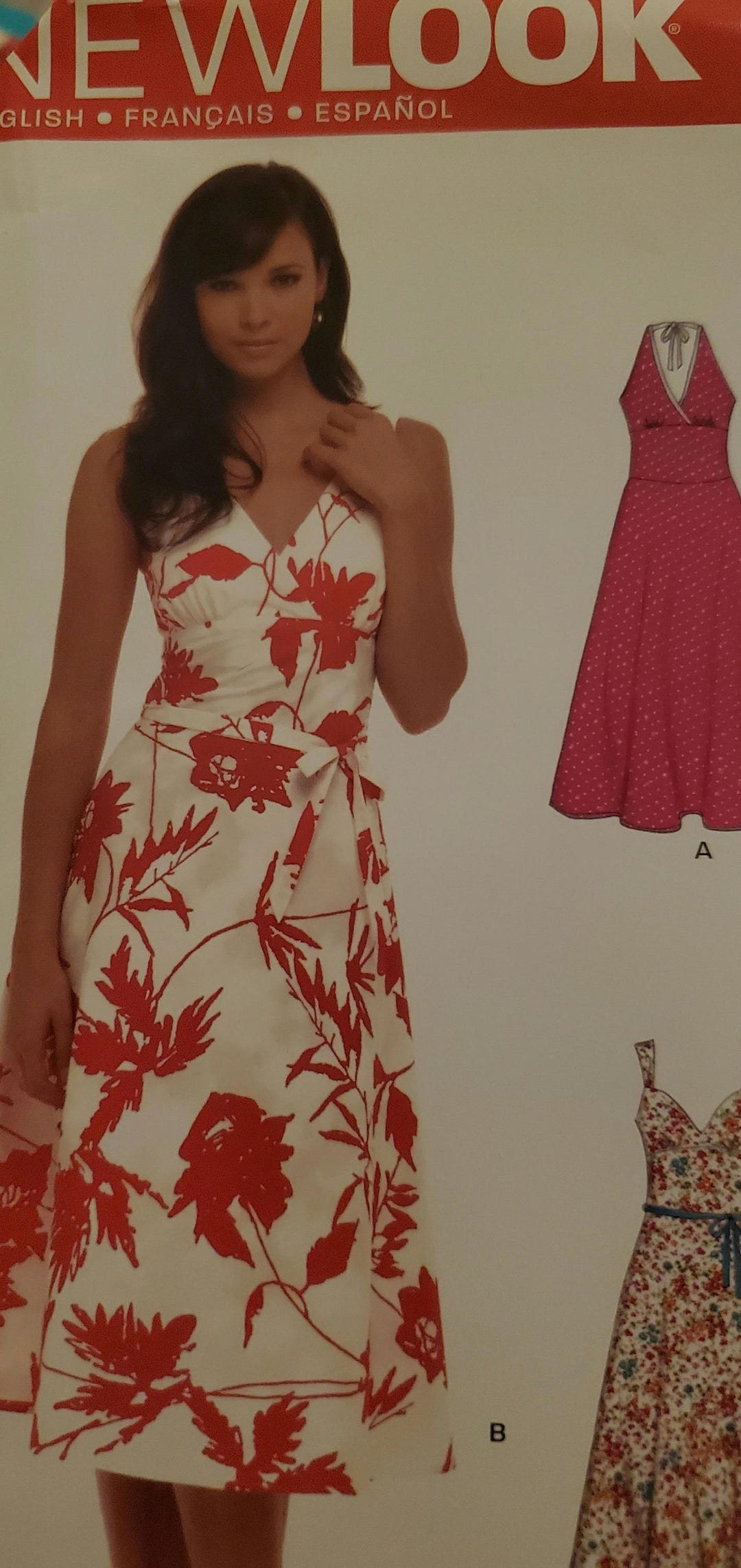 New Look 6557 Sewing Pattern Sizes 8-18 Sundress or Halterdress UNCUT ...