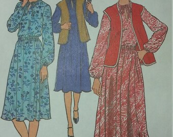 UNCUT and FF Pattern Pieces Vintage Simplicity 9014 Sewing | Etsy