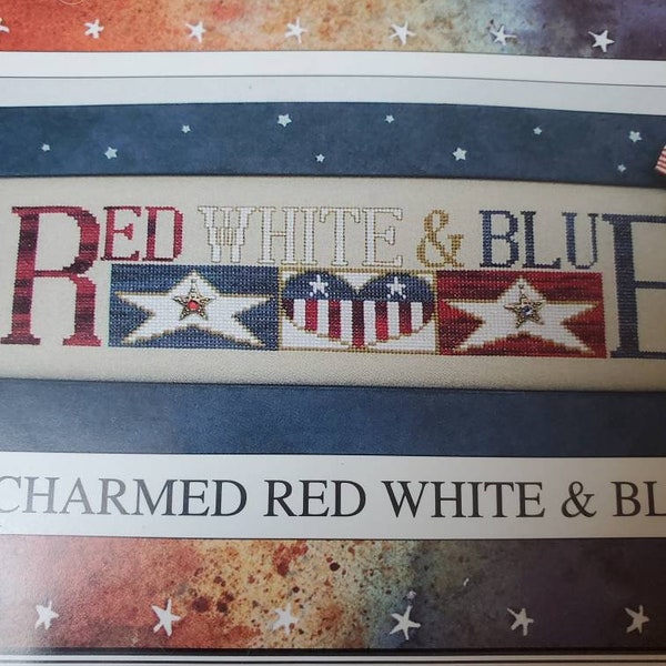 Red White and Blue Cross - Etsy