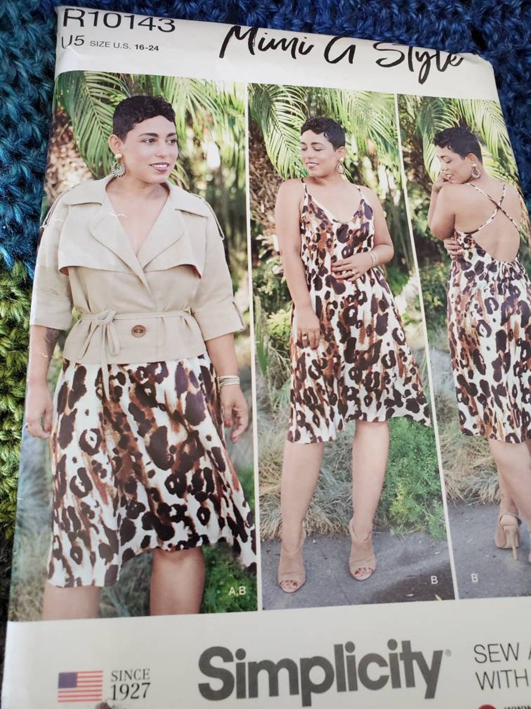 Simplicity R10143 Sewing Pattern Mimi G Style Sizes 6 Thru 14 Un Jacket ...