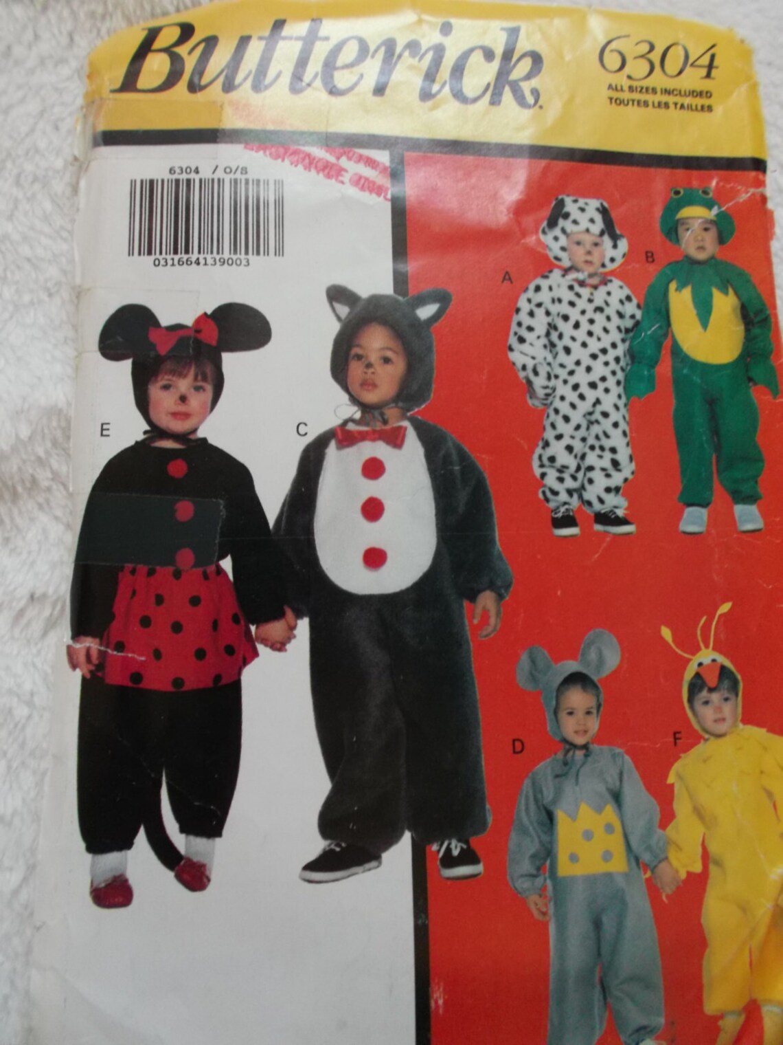 Butterick 6304 Sewing Pattern Pieces 24 Pieces. | Etsy