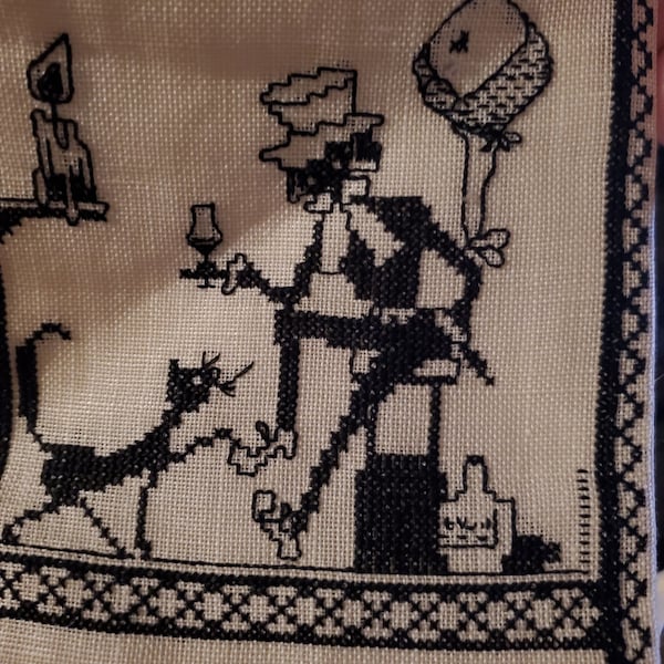 Cross Stitch Bell Pull - Etsy