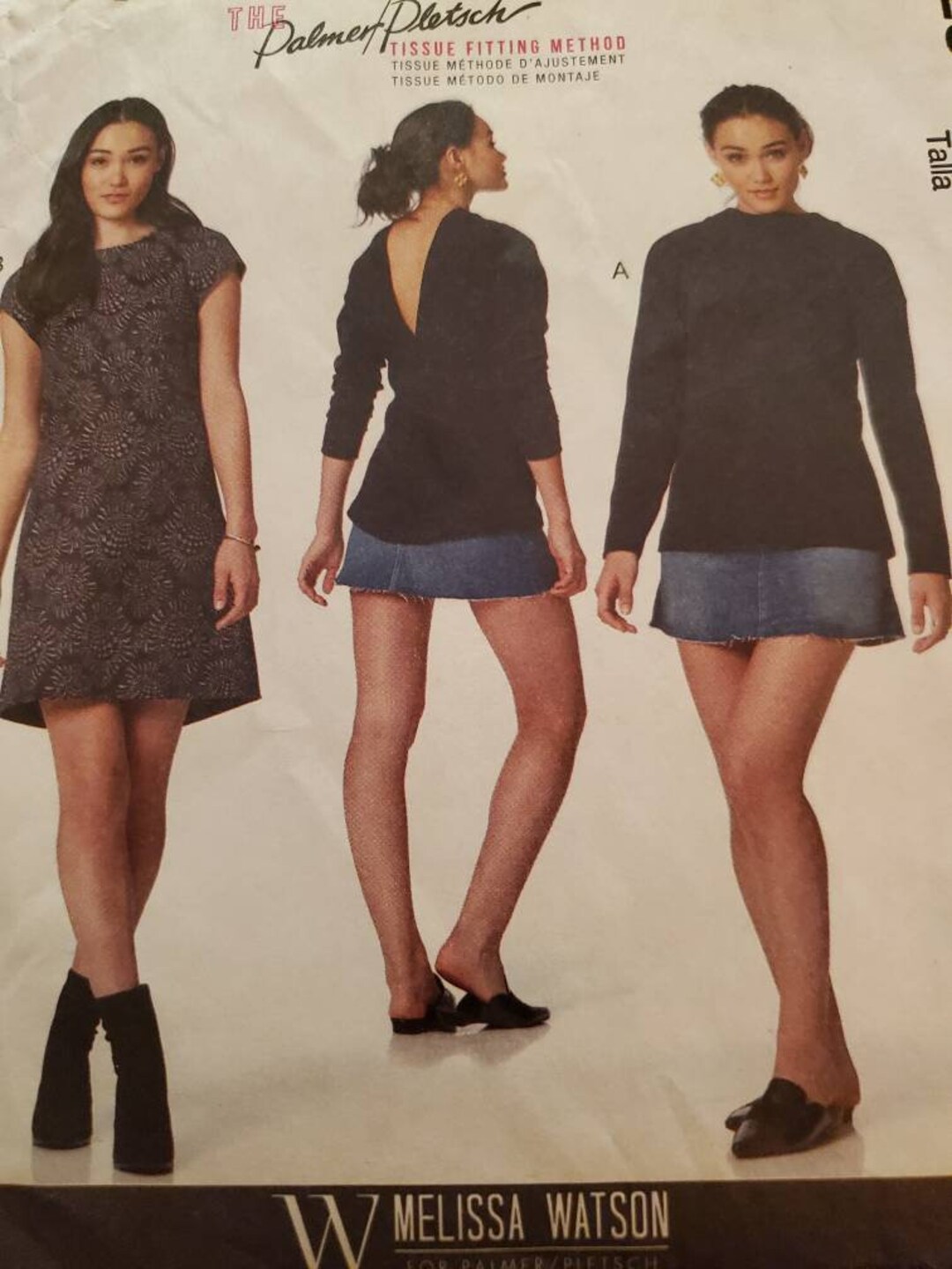 Melissa Watson Mccalls 7628 Sewing Pattern Sizes 12-14-16-18-20 Dress ...