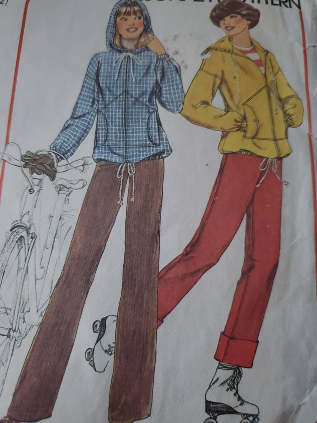 RARE Uncut and FF Pattern Pieces Vintage Simplicity 7715 - Etsy