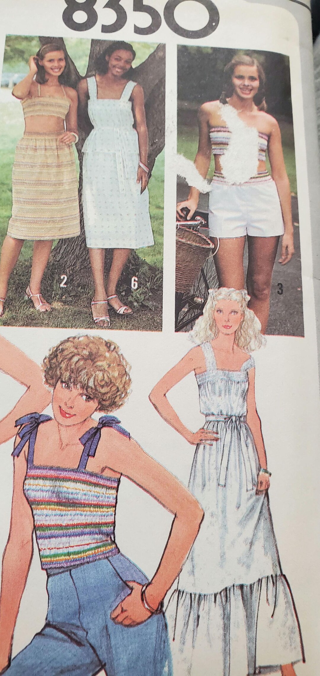 Simplicity 8341 UNCUT and FF Pattern Pieces Sizes 10-12-14 Christie Brinkley Dress With Shaped ...