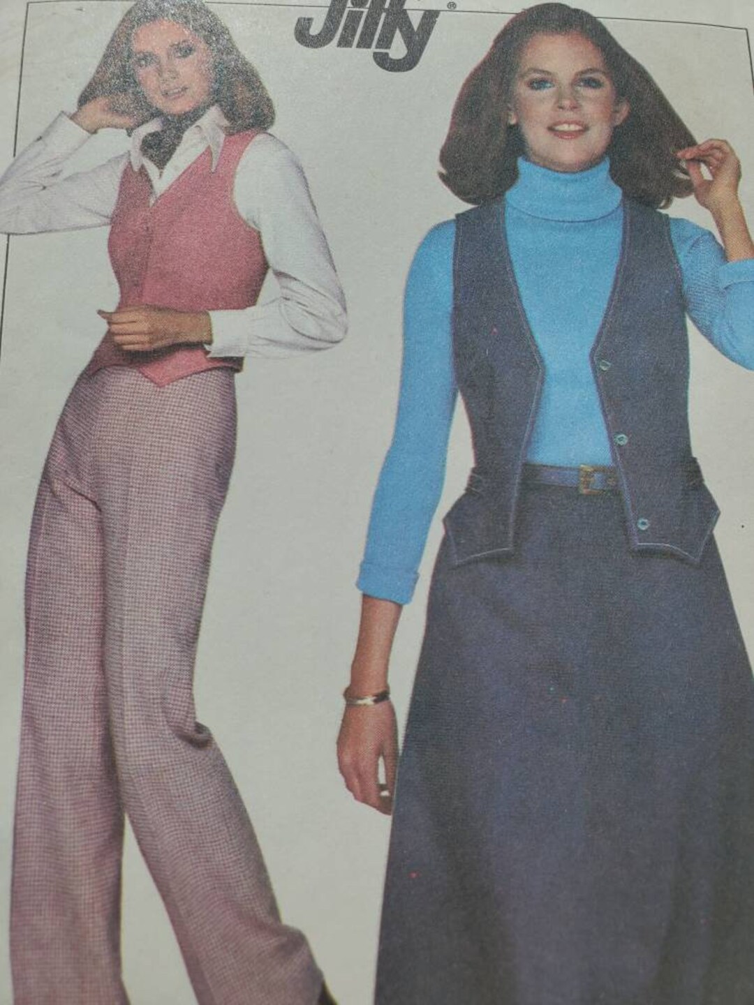 Vintage Simplicity 8156 Sewing Pattern Fitted Dress in 2 Lengths Size ...