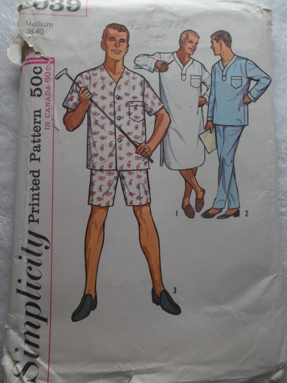 Vintage 1950s Simplicity Sewing Pattern 5039 Size Medium - Etsy