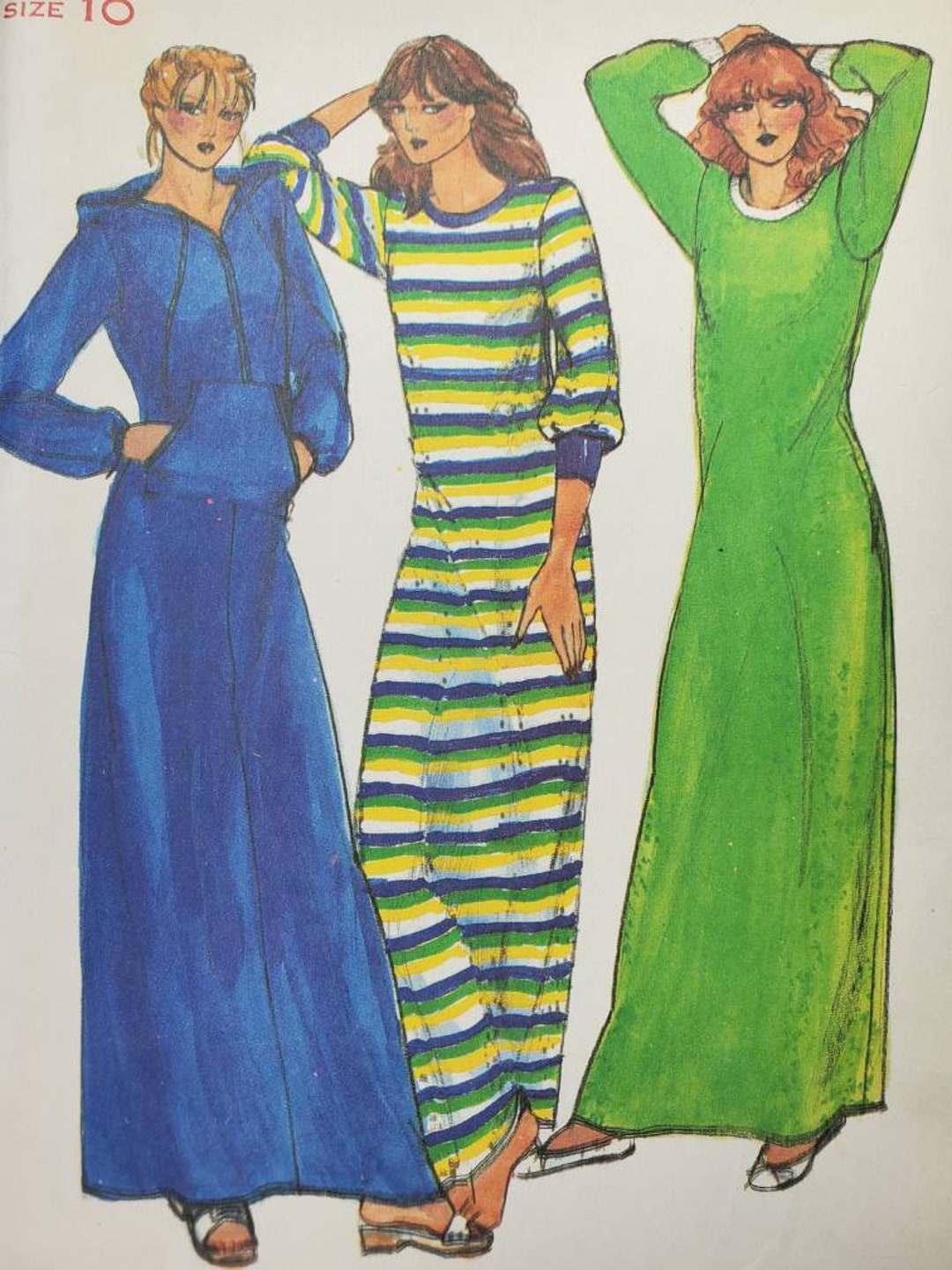 Half of Them UNCUT and FF Pattern Pieces Butterick 6844 Sewing Pattern ...