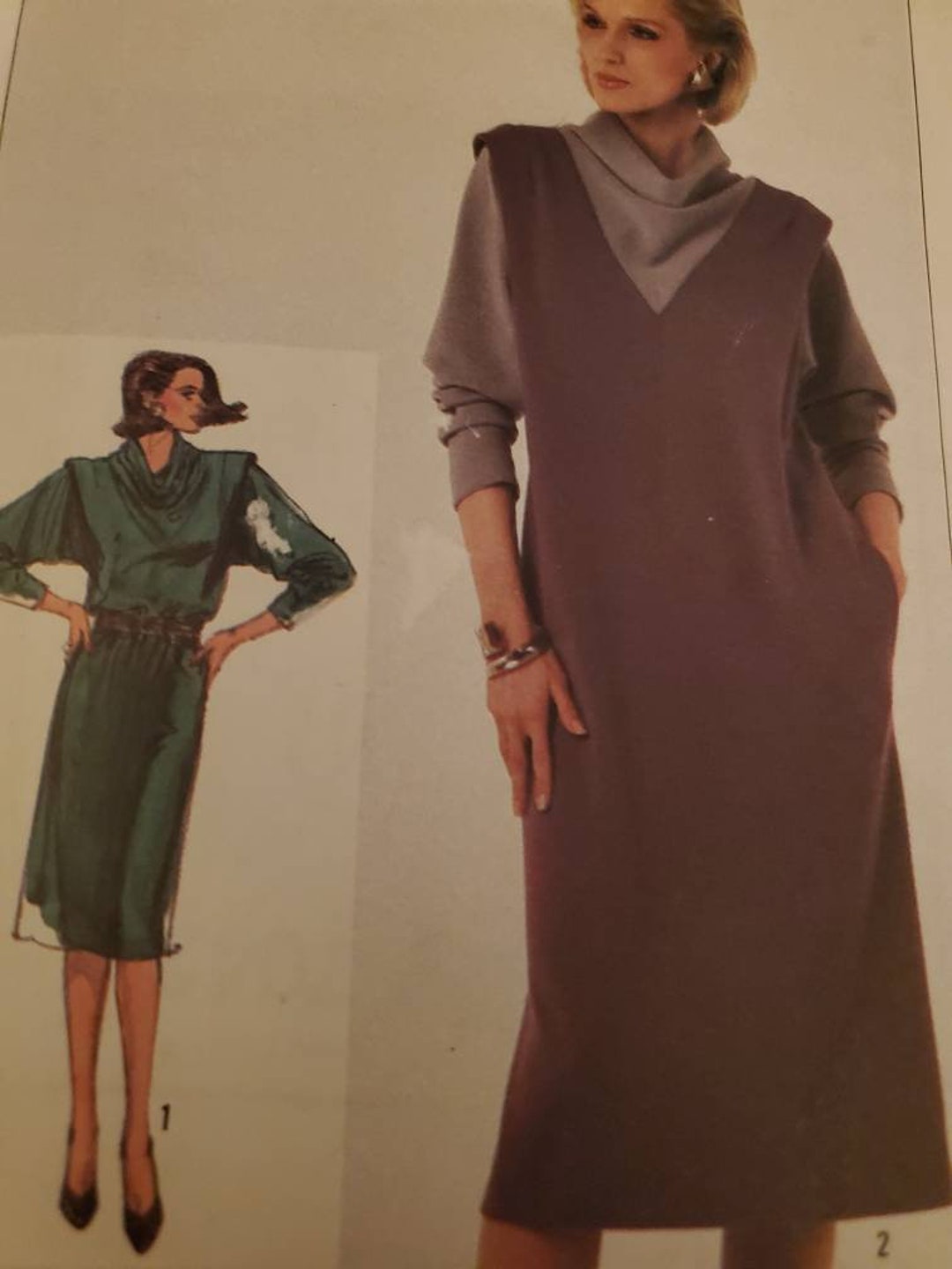 Simplicity 7042 Sewing Pattern Sizes 6-8 Easy to Sew Dress UNCUT and FF ...