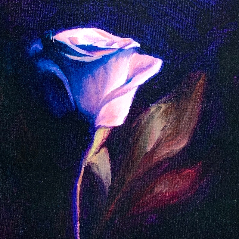 Rose Art Print Rose Wall Art Flower Art Print Botanical - Etsy