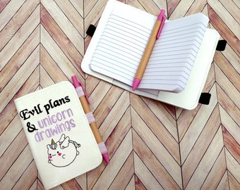 Evil Plans and Unicorn Drawings - Etsy