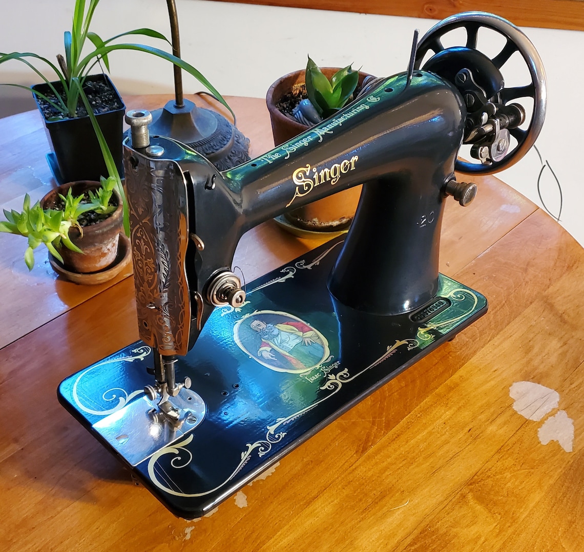 Restored by Stagecoach Road, Isaac Singer Model 66 Vintage Sewing ...
