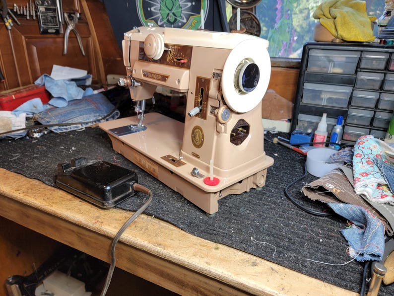 Restored by Stagecoach Road, Singer 401A Sewing Machine, With Free ...