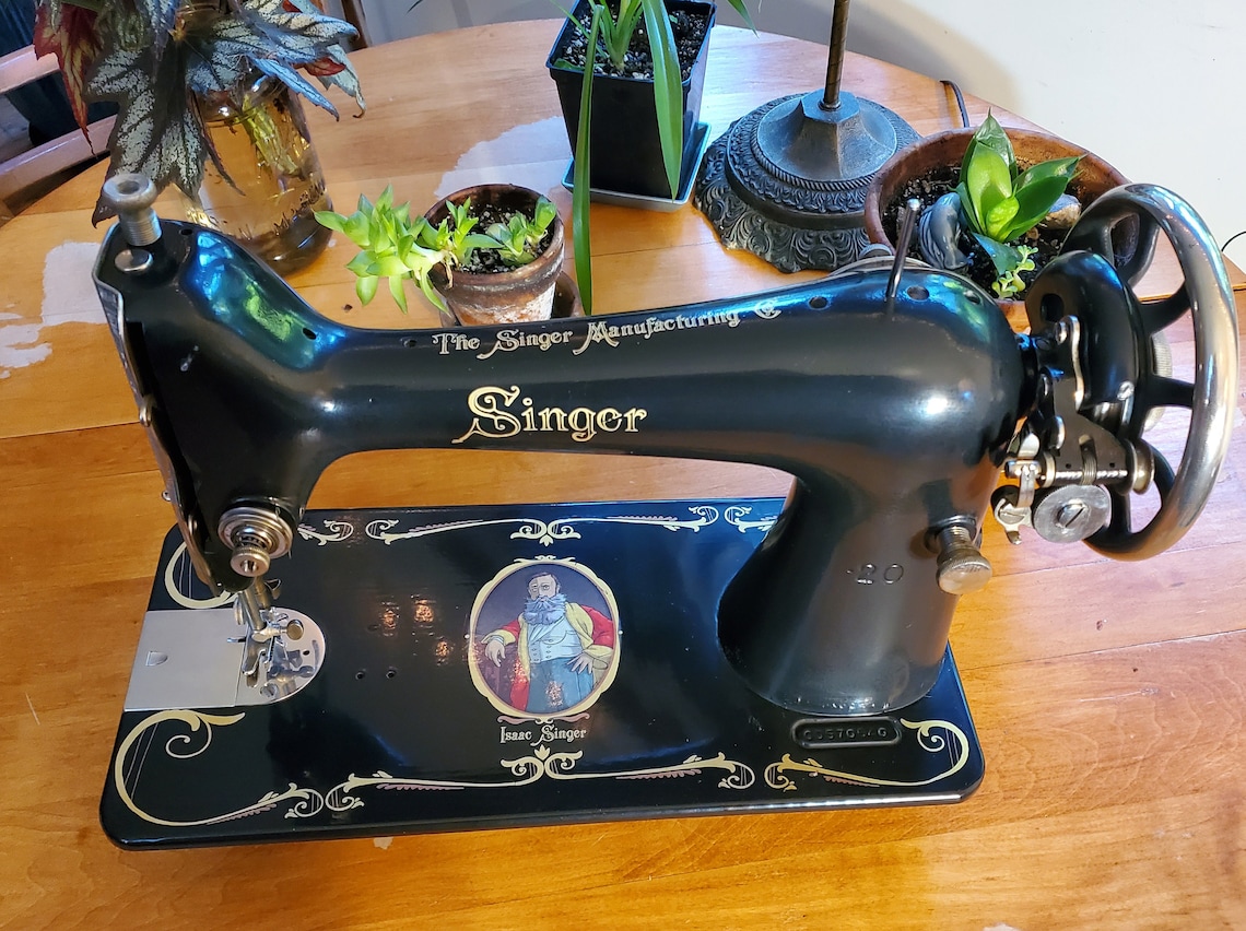 Restored by Stagecoach Road, Isaac Singer Model 66 Vintage Sewing ...