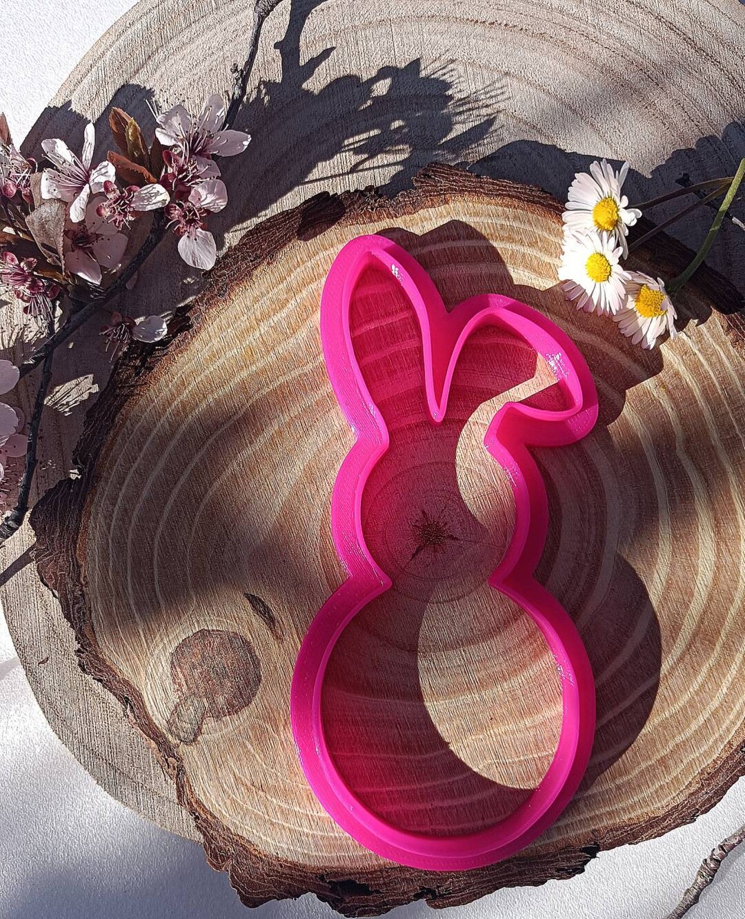 Bunny-shaped Cookie Cutter, Easter Cookie Cutter, Spring Cookie Cutter ...