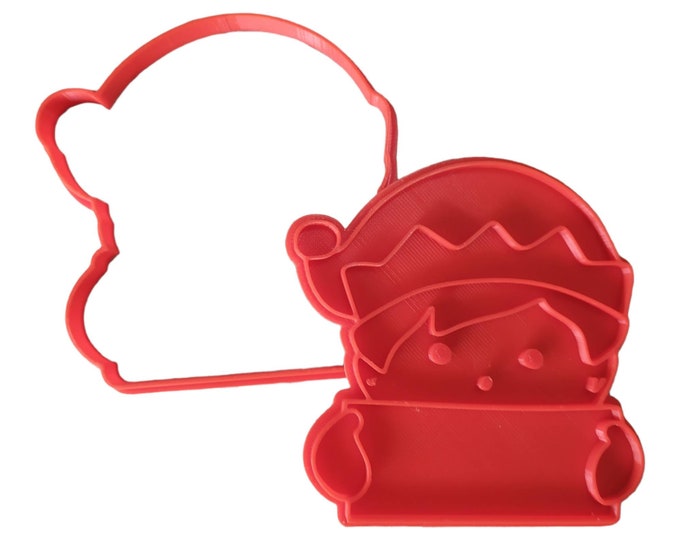 Build-an-elf / Girl Elf Cookie Cutters Set of 3 Christmas Cookie Cutter ...