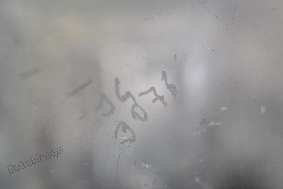 Glass Block Vase by the German Company Ingrid Signed IG 3076 - Etsy