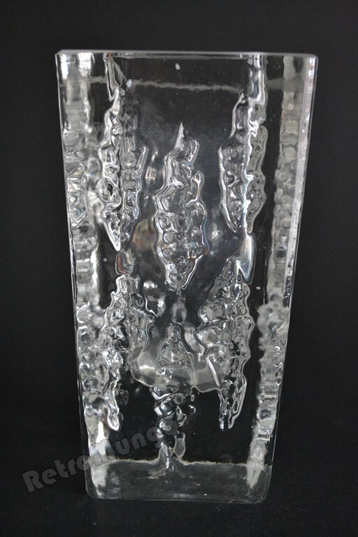 Glass Block Vase by the German Company Ingrid Signed IG 3076 - Etsy