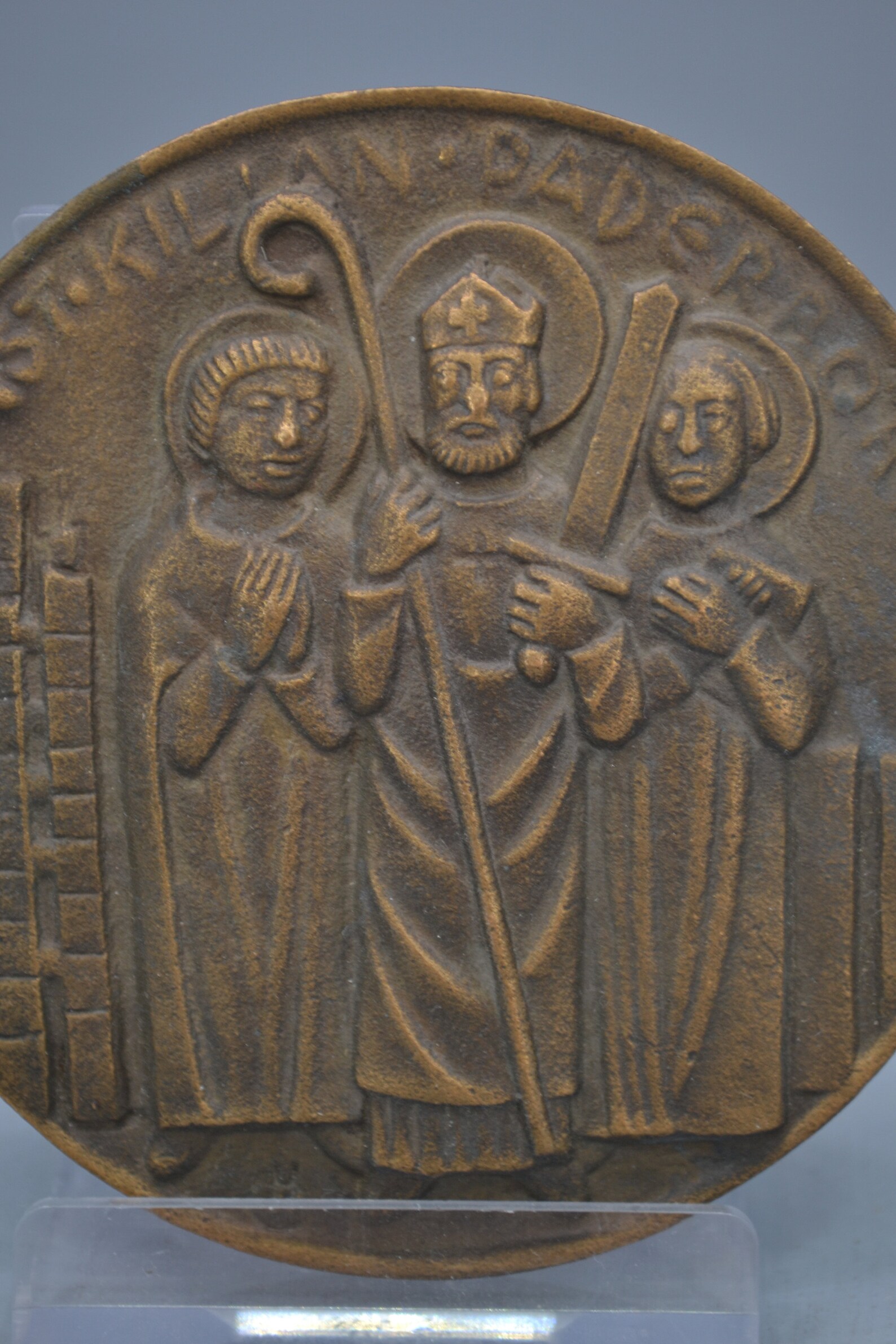 St. Kilian & Kolonat Totnan cast bronze Designer :H | Etsy