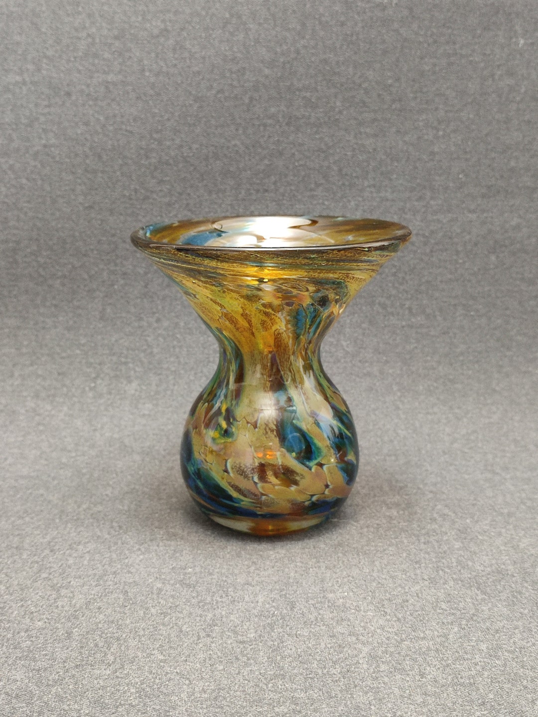 Mtarfa Mdina - Glass Vase - 1970s Mid Century - Vintage - Etsy