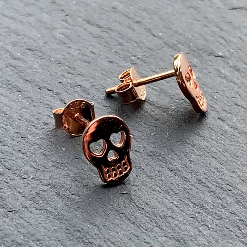 Rose Gold Skull - Etsy UK