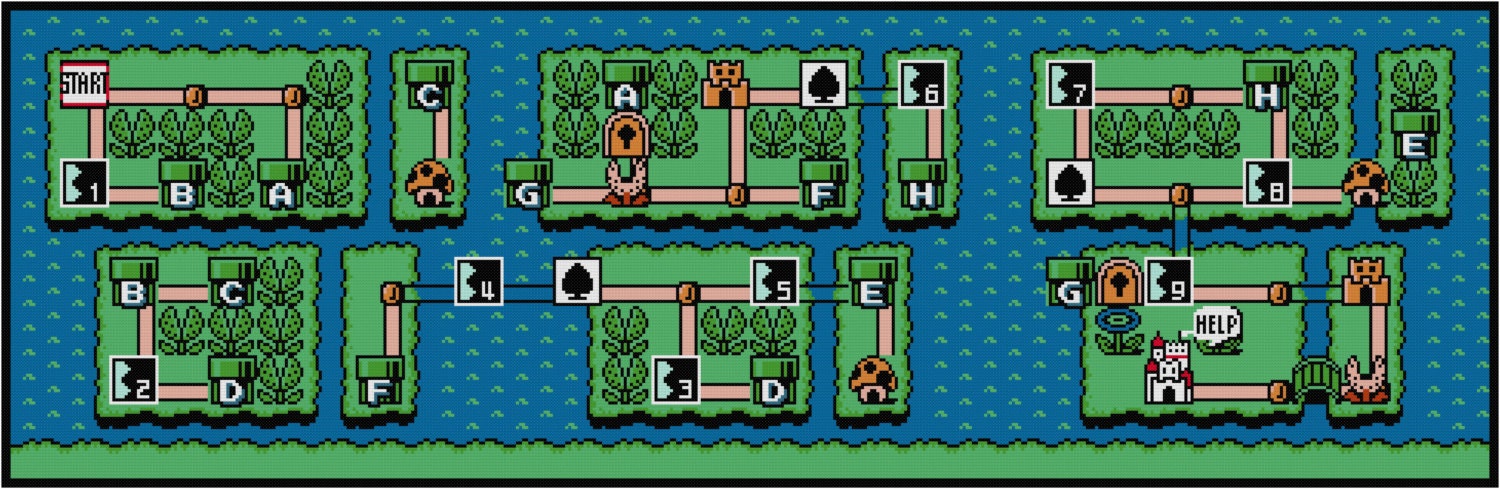 Mario 3 World Map