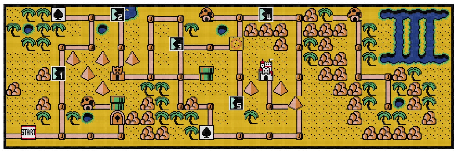 Super Mario World 2 Map