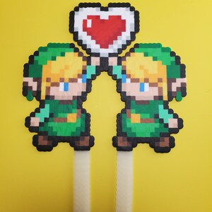 Link and Link Wedding Cake Topper Legend of Zelda Wedding - Etsy