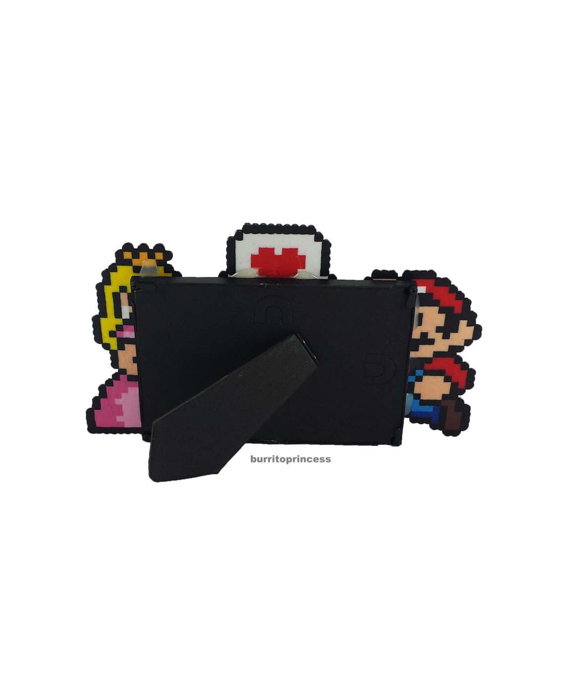 Mario and Princess Peach Picture Frame - Couples Picture Frame - Nerdy ...