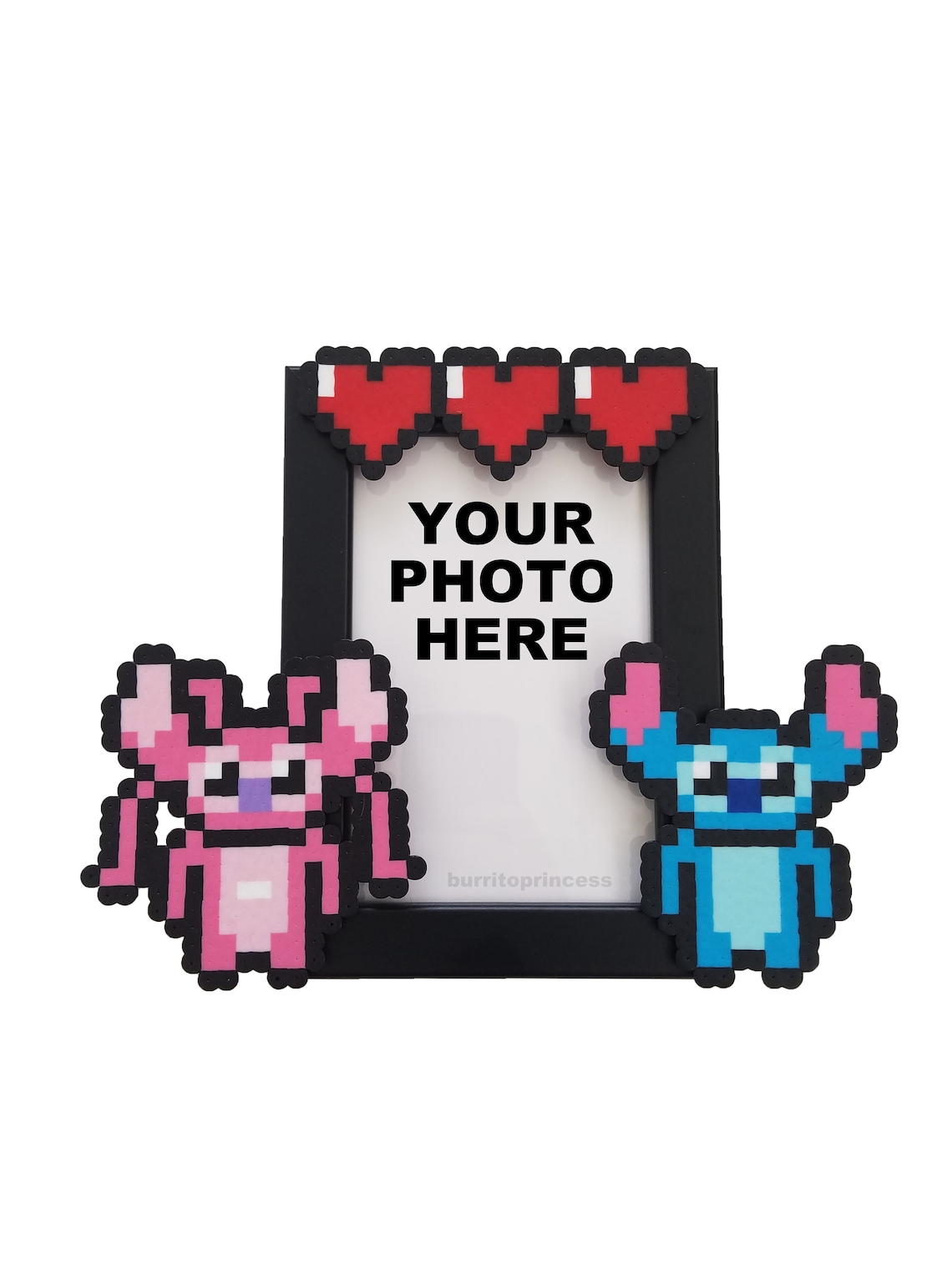 Stitch and Angel Couples Picture Frame Stitch and Angel | Etsy