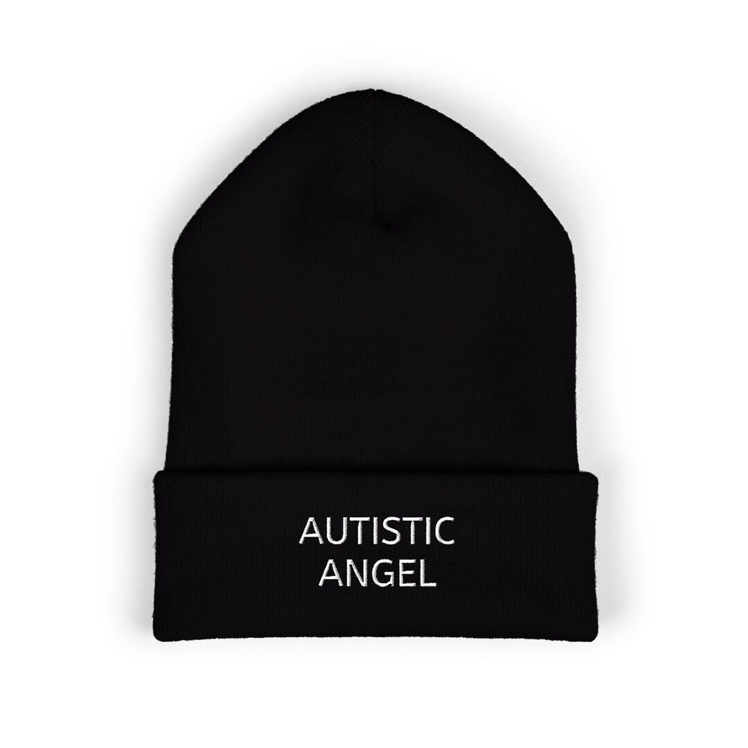 Autistic Angel Embroidered Beanie - Autism Awareness - Etsy