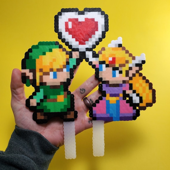 Link And Zelda Wedding Cake Topper