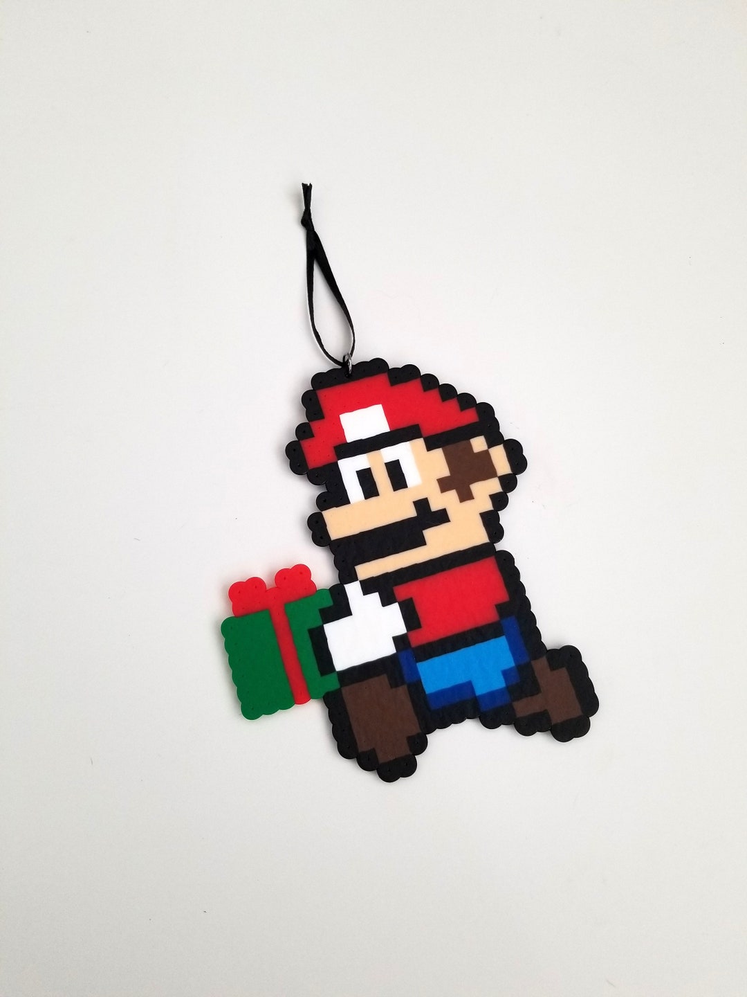 Mario 8 Bit Pixel Christmas Tree Ornament Nerdy Geeky Gamer - Etsy