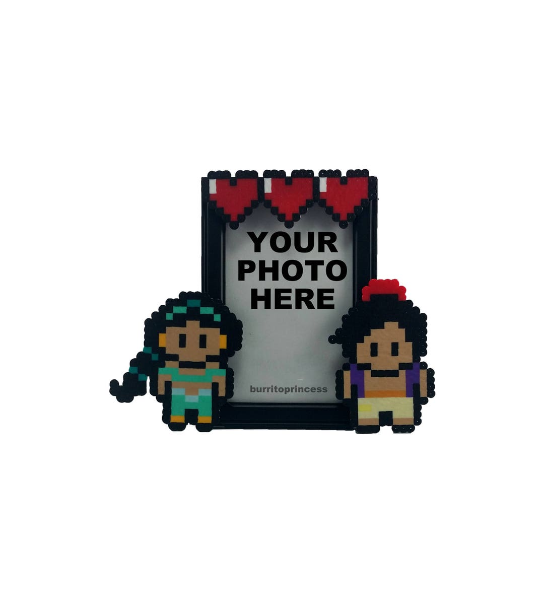 Jasmine and Aladdin Couple Picture Frame Aladdin Wedding Gift Aladdin ...