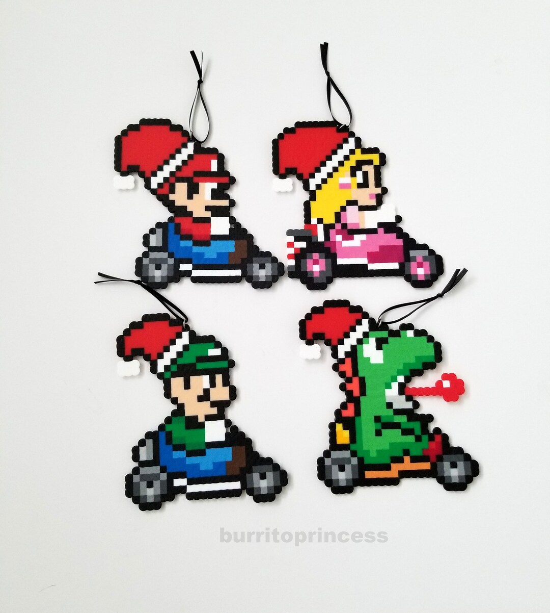 Mario Christmas Ornaments - Super Mario Christmas Ornaments - Mario ...