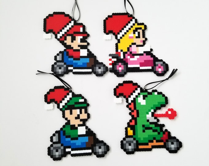 Mario Christmas Ornaments Super Mario Christmas Ornaments Mario ...