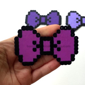 8 Bit Bows Pixel Bows 8 Bit Hair Bows Pixel Hair Bows 8 Bit Bow Tie ...