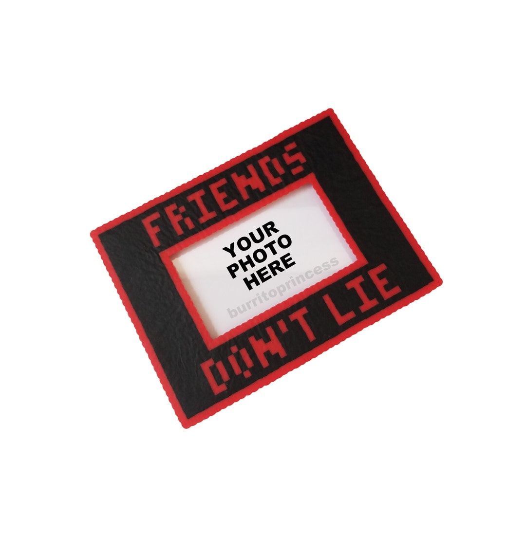 Stranger Things Picture Frame Friends Don't Lie Photo Frame Father's ...