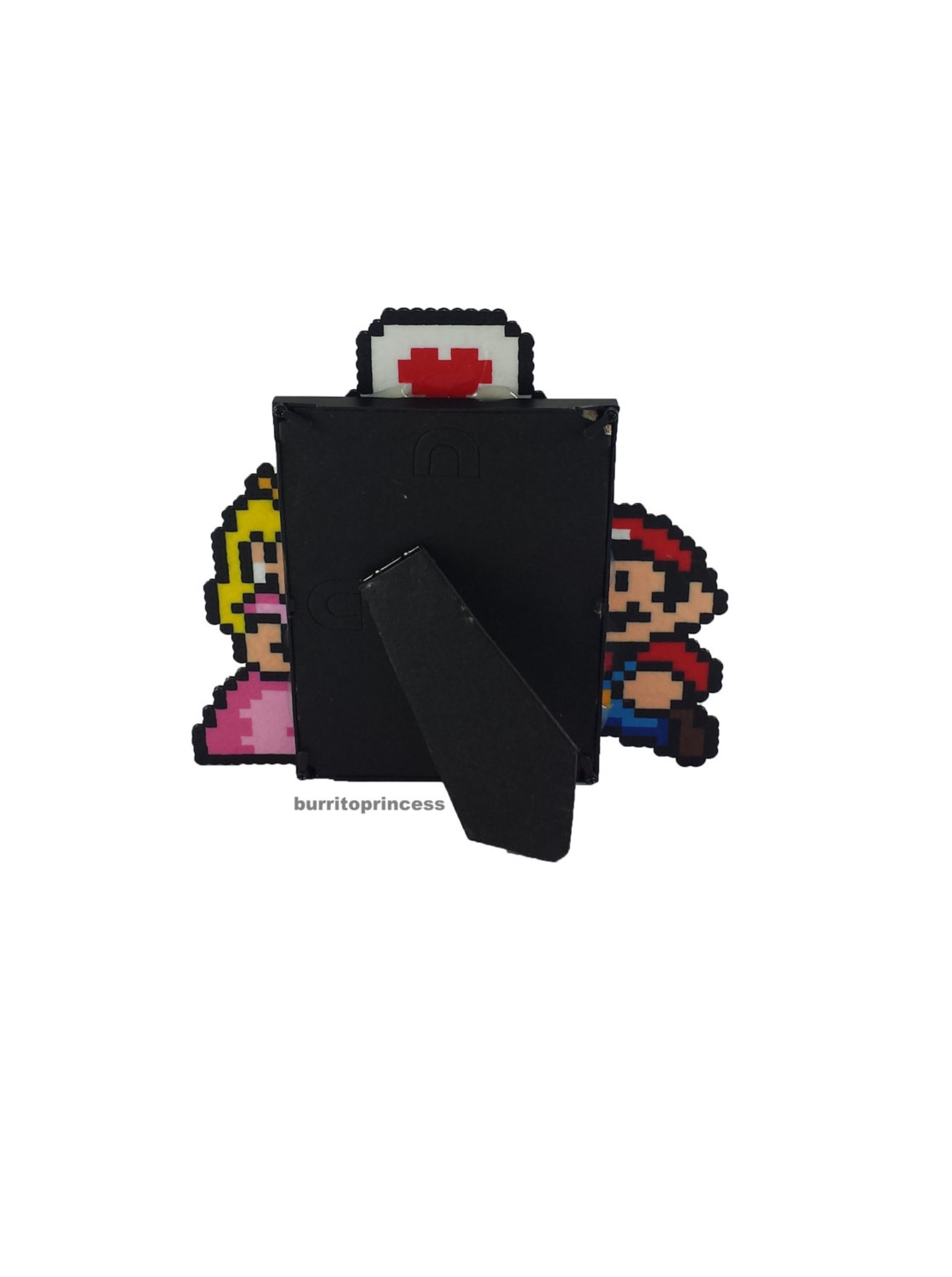 Mario and Princess Peach Picture Frame - Couples Picture Frame - Nerdy ...